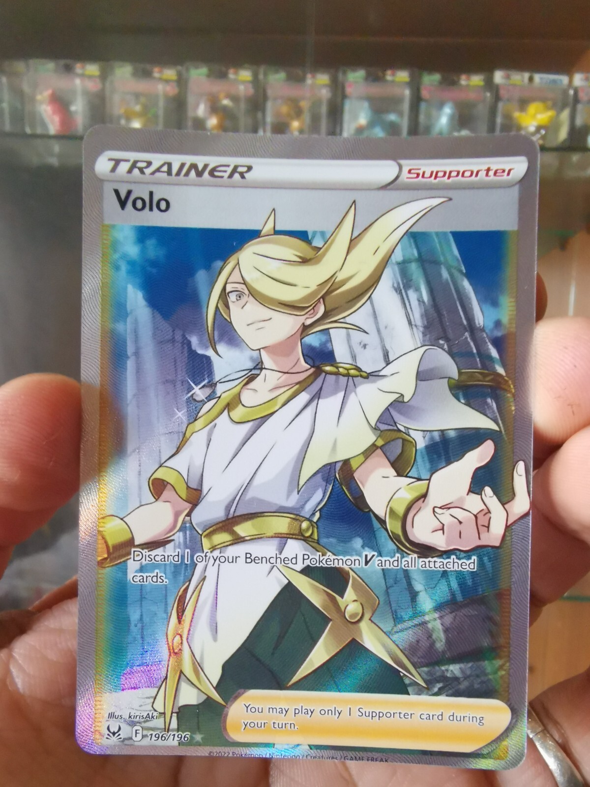 Pokemon Card VOLO Full Art OC Miscut ERROR 196/196 LOST ORIGIN NM/M | eBay