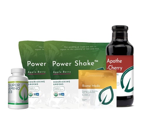 Purium Core-4 Super Aminos, Apothecherry, 2 Power Shakes, Biome Medic ...