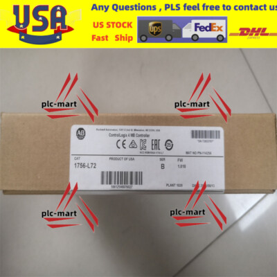 1PC NEW Allen-Bradley 1756-L72 1 year warranty US stock 【Free tax ...