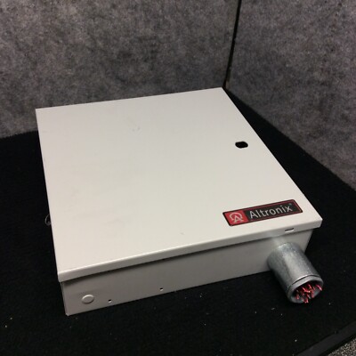 Altronix AL400ULX Power Sup.w/2 Distribution Boards PD8UL & Main Fuse ...