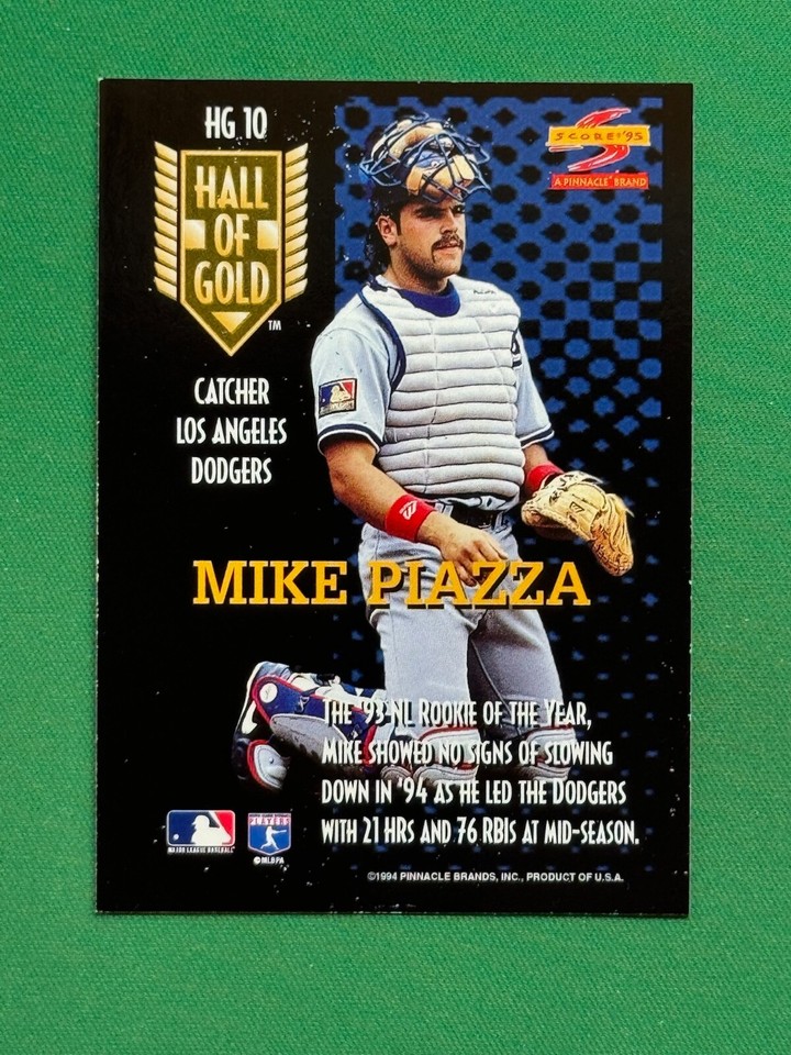 1995 Score Baseball Series 1 #HG10 Mike Piazza Hall of Gold | eBay