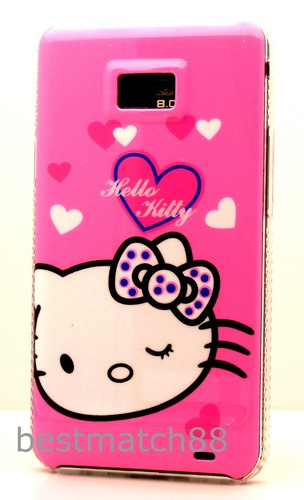 for samsung galaxy s2 S II i9100 and i777 pink hard case cover skin | eBay