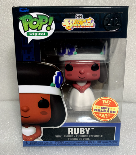 Funko Pop Digital! Steven Universe - Ruby LE2000 N F T Release | eBay