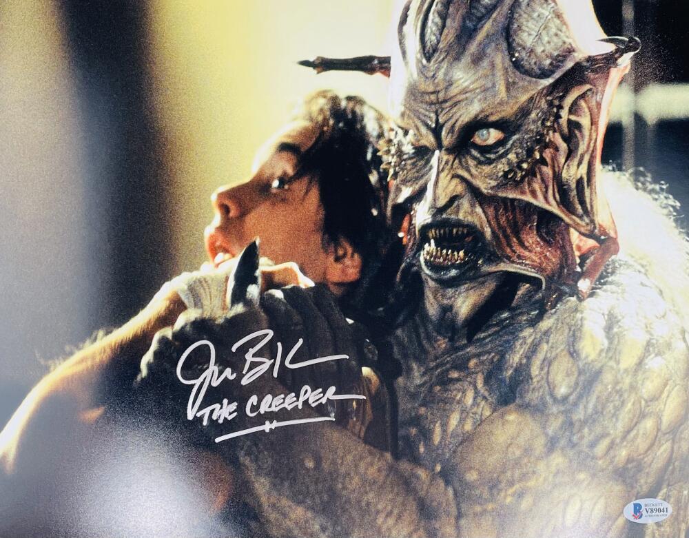 Jonathan Breck Creeper Jonathan Breck Signed "Jeepers Creepers" 11x14