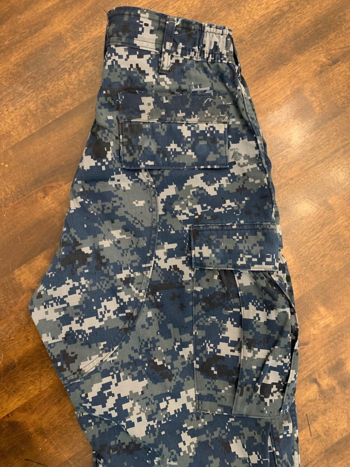 Navy NWU Work Uniform Type 1 Blueberries Pants Trouse… - Gem