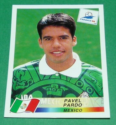 N°356 PAVEL PARDO MEXIQUE MEXICO PANINI FOOTBALL FRANCE 98 1998 COUPE ...