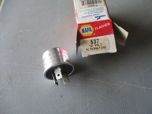 New Turn-Signal Flasher (1) 537 GM Ford Mopar 12-Volt Car Truck Vintage ...