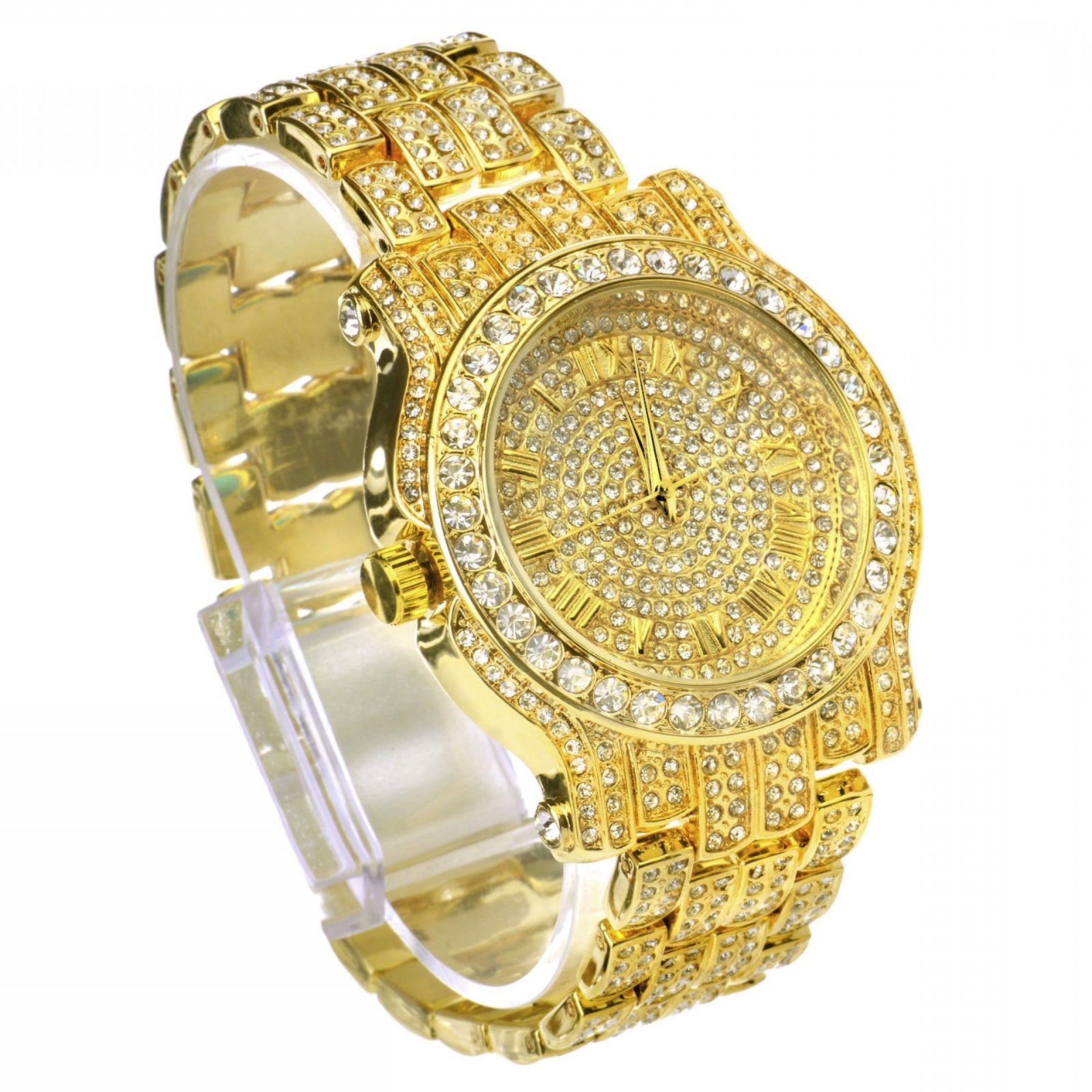 Iced 6ix9ine Jigsaw Necklace & Hip Hop Gold plated Metal Bust Down ...