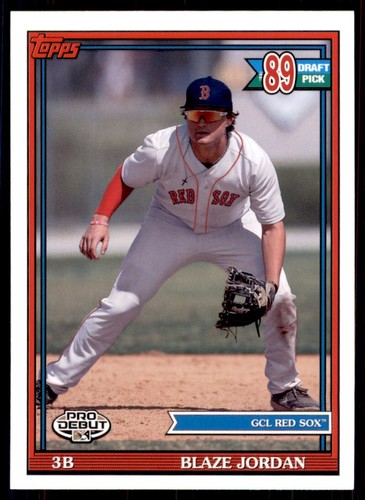Blaze Jordan 2021 Topps Pro Debut Rookie #89 Draft Pick Card #PD-194 ...