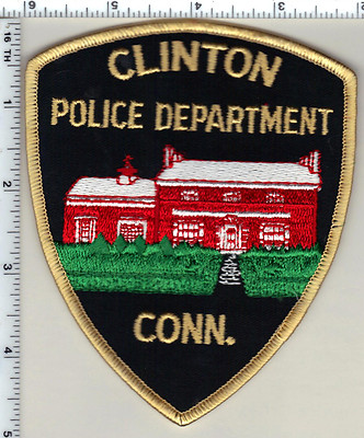 Clinton Police (Connecticut) Shoulder Patch - new from 1992 | eBay