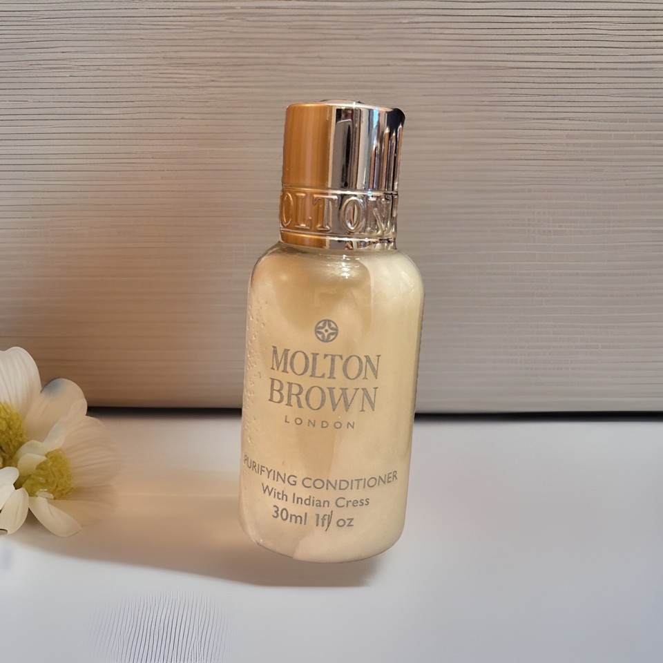 Genuine MOLTON BROWN 300 ml (10 x 30 ml) Indian Cress Hair Conditioner ...