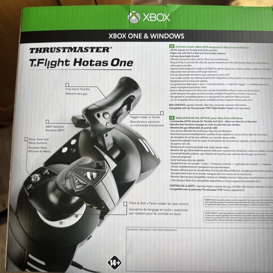 Thrustmaster TFlight Hotas One Flight Simulator For Xbox Or PC | eBay UK