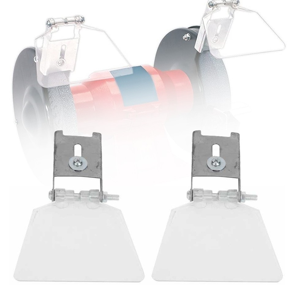 Convenient Replacement Bench Grinder Eye Protection Safety Shields ...