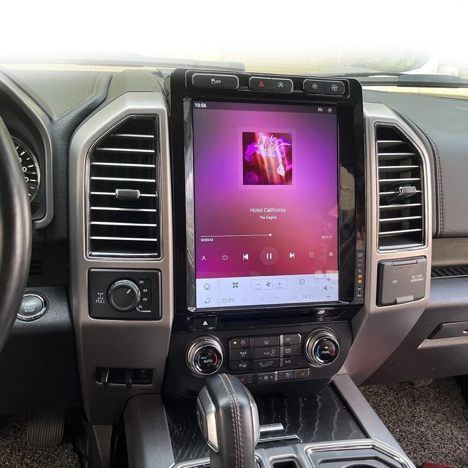 12.1" Android Screen For Ford F150 2015-2019 Car GPS Radio Navi Stereo ...