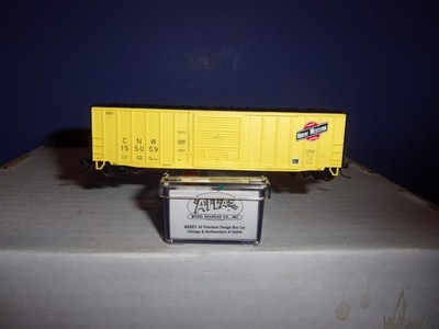 N SCALE ATLAS/45321 C&NW/155059 50' PRECISION DESIGN SINGLE DOOR BOXCAR ...