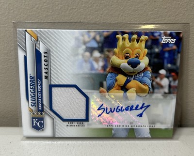 2020 Topps Slugger Mascots Autograph Relic Card Game-Used MAR-S | eBay