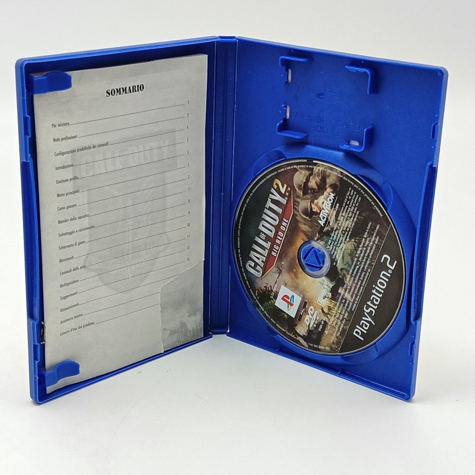 Call Of Duty 2 Big Red One PS2 in Italiano Videogioco in Ottimo Stato ...