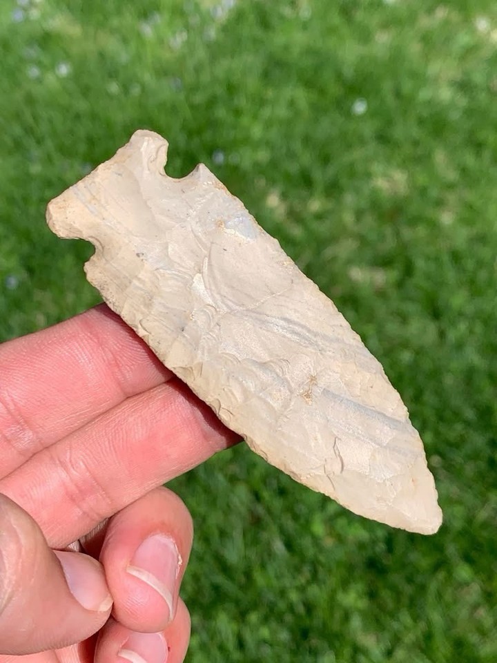 Stilwell Or Side Notch Authentic Ancient Arrowhead From Barren Co ...