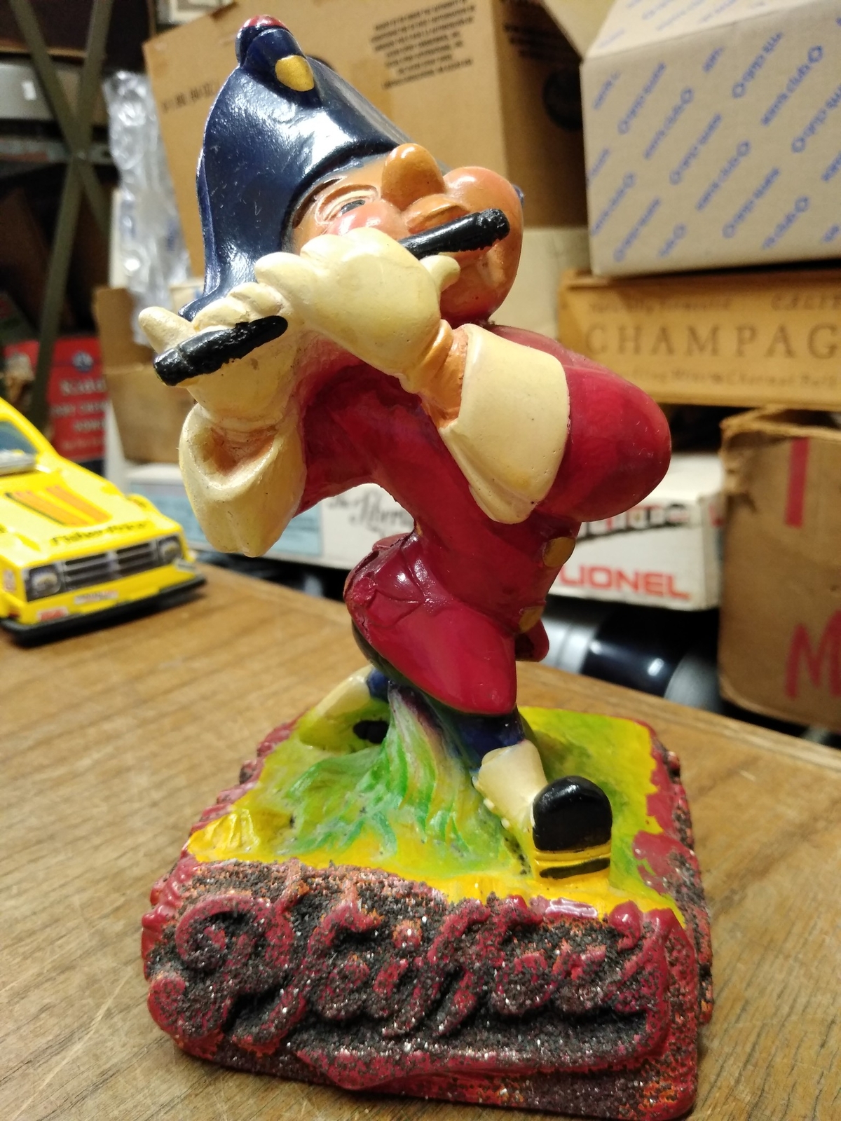 Vtg 1950's Pfeiffer's Beer Bar Advertising Chalkware Statue Barware ...