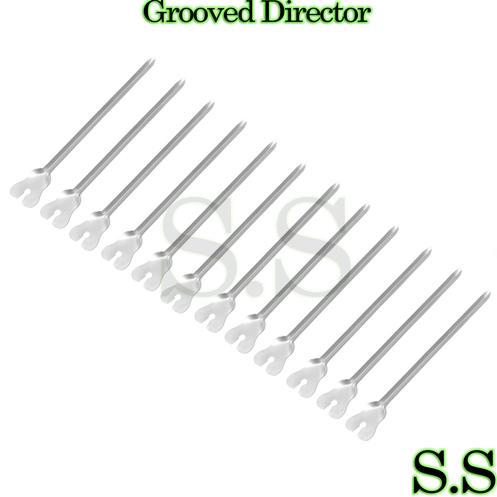 12 Grooved Director Probe tip & Tongue Tie 5.5" Premium Instruments | eBay