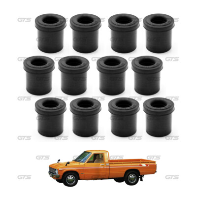 Set Front Rear Leaf Spring Shackle Bushing Rubber Fits Toyota Hilux ...