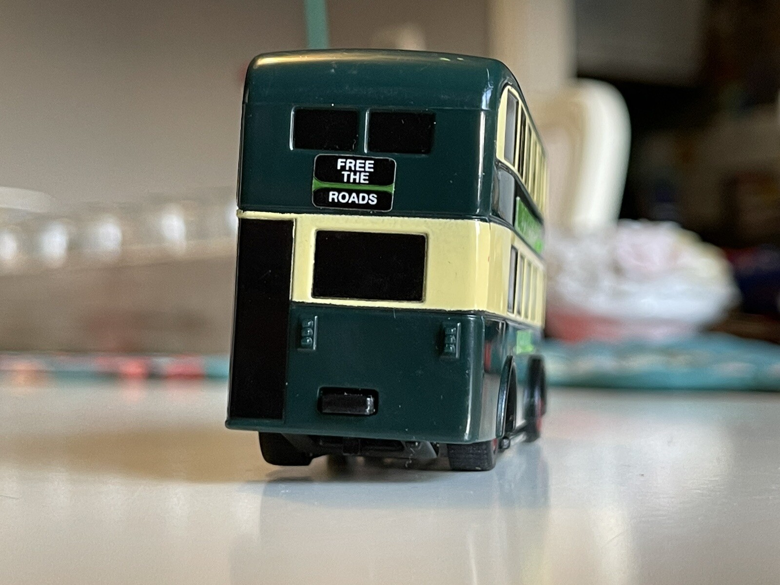 Thomas & Friends Trackmaster Green Bulgy The Bus Motorized Train Tank ...