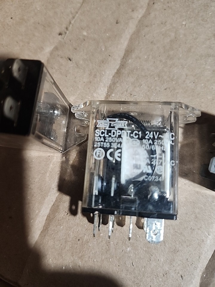 Song Chuan SCL-DPDT-S 10A 250V General Purpose Relay 2FormC DPDT 24V | eBay
