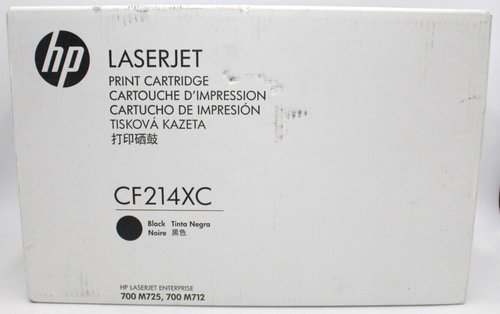 NFS HP Laserjet CF214XC Black Toner Cartridge Sealed Box 886111044818| eBay