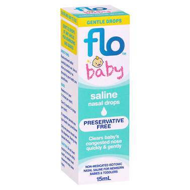 Flo Baby Saline Nasal Drops 15mL | eBay Australia
