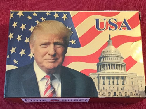 Donald Trump 24k Gold Plated Playing Cards USA - President TRUMP 2020 ...