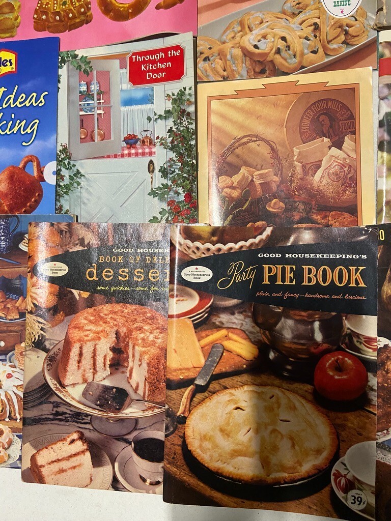 Lot of 13 Vintage Small Cookbooks Breads Paperback with One Ephemera ...