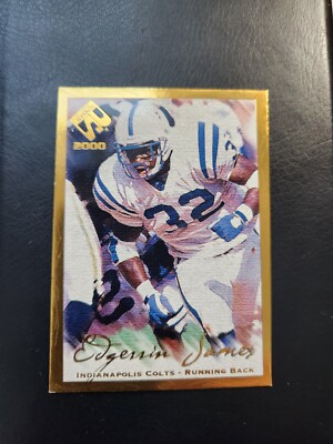 edgerrin james 2000 PRIVATE STOCK -GOLD #39 164/181 COLTS | eBay