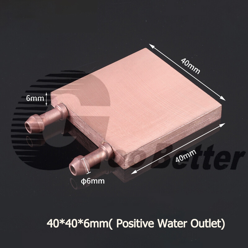 Copper Water Cooling Block For PC CPU GPU Liquid Water Cooler Heat Sink ...
