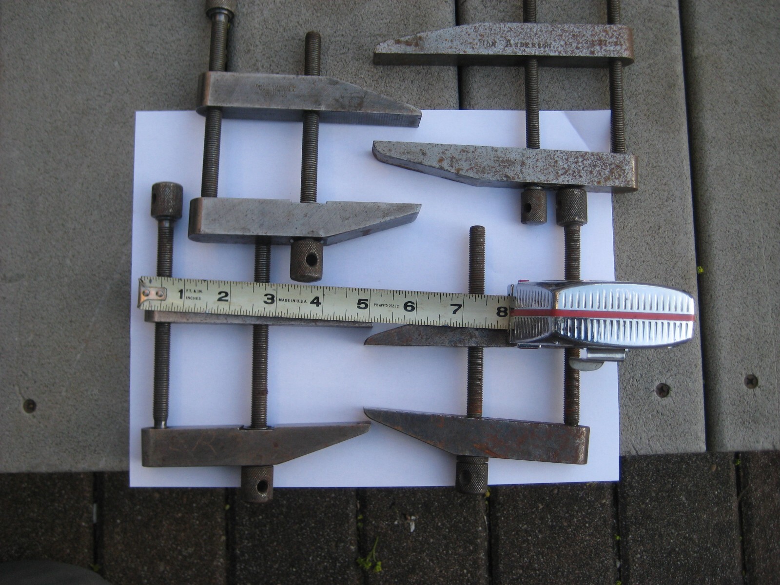 Starrett Machinist Parallel Clamps 3pc 161-E and 1 no name 6" | eBay