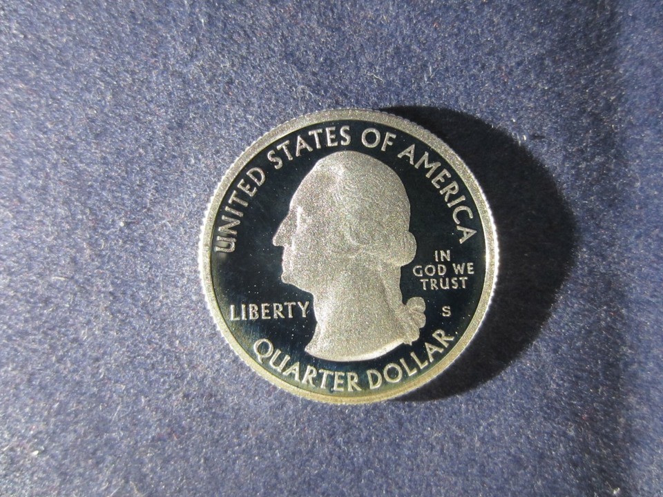 2012-S Silver Quarter EL YUNQUE Deep Cameo Mirror Proof Upper Grading ...