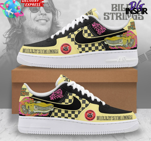 Billy Strings Spring Tour 2025 Air Force 1 Shoes For Fans | eBay