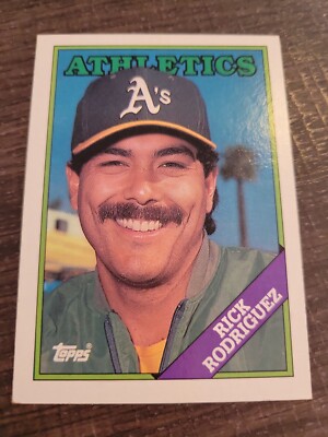 Rick Rodriguez #166 1988 Topps Baseball Card | eBay