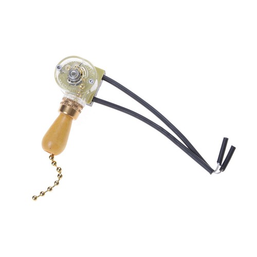 2X Convenient Ceiling Fan Light Replacement Retro Pull Chain Switch @jx ...