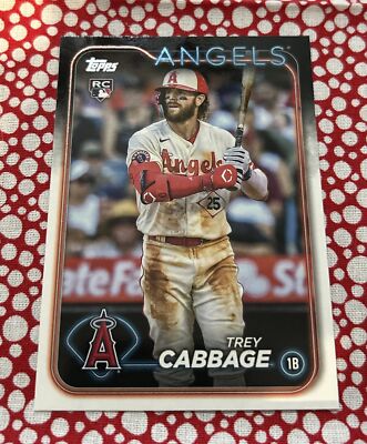 2024 Topps Series 1 Base RC Los Angeles Angels - Trey Cabbage #321 | eBay