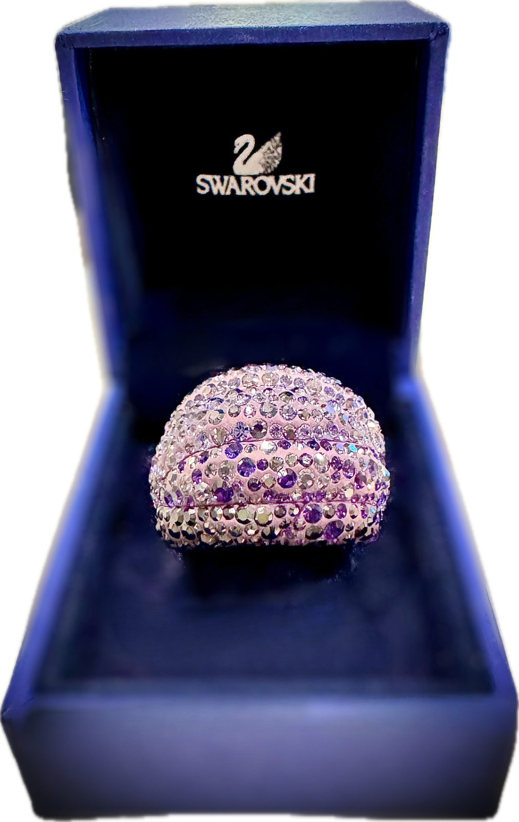 Swarovski Purple appolon classic ring size 52 (US 6) - Gem