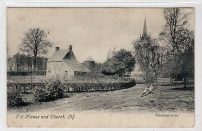 OLD MANSE AND CHURCH, LIFF: Angus postcard (C42989) | eBay UK
