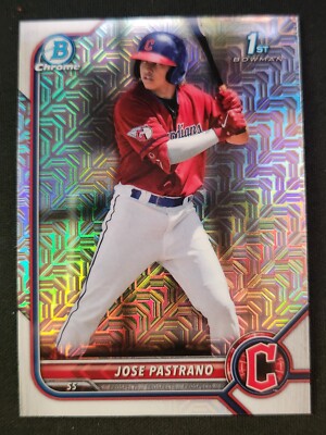 2022 Bowman #BCP-21 Jose Pastrano Chrome Prospects Mojo Refractor | eBay