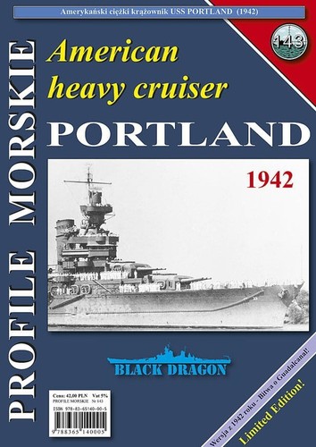 Profile Morskie no 143 American heavy cruiser USS PORTLAND (1942) (book ...