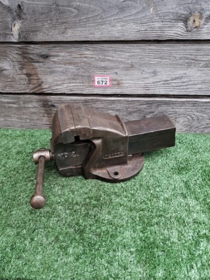 Vintage Record No. 2 Bench Vice 3.5" Jaw - 4" Opened Old Tool (#672 ...