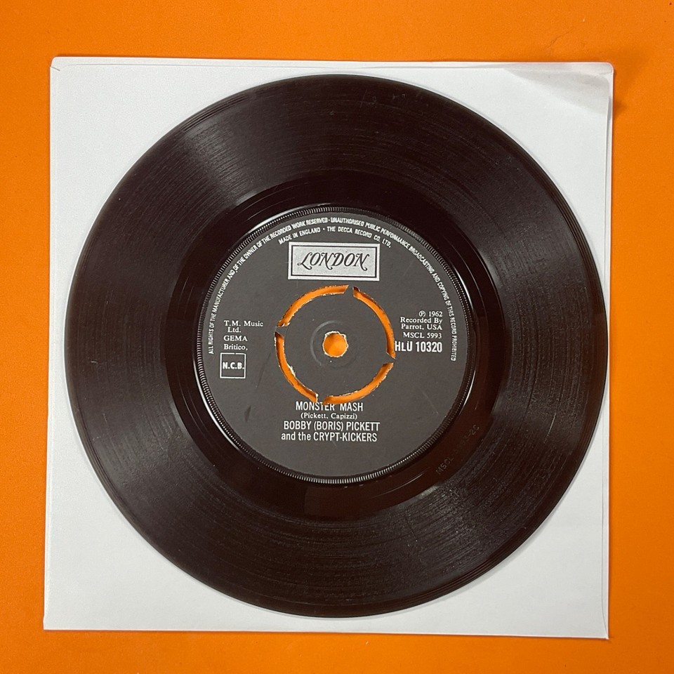 Bobby (Boris) Pickett, Monster Mash 7’ Vinyl Single Record | eBay