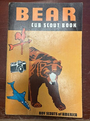 1967 - Bear Cub Scout Book - Boy Scouts of America Vintage Softcover ...