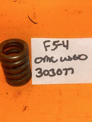 303077 Spring Omc Genuine Oem Used Fresh Water Usage Fits Many Models ...