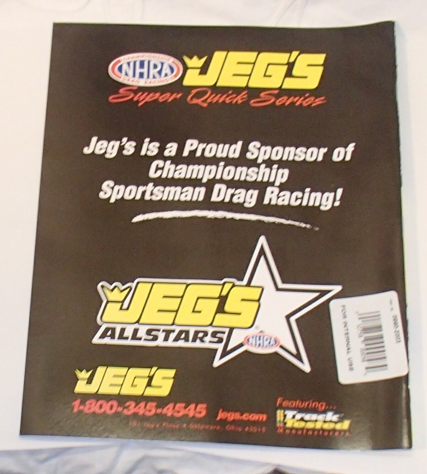 Vintage JEGS 2003 High Performance Auto Car Parts Unused Drag Racing ...