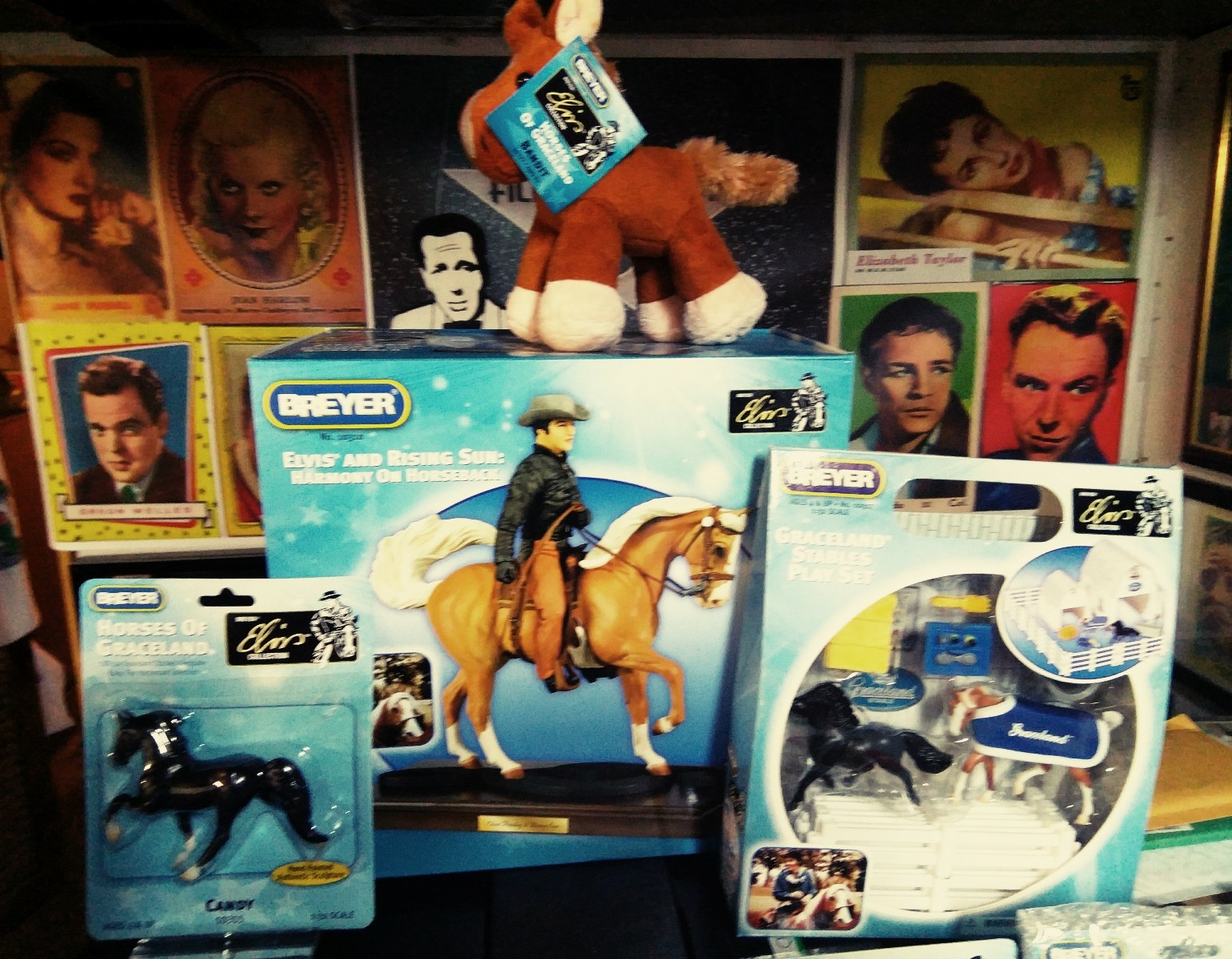 ⭐ Breyer ELVIS PRESLEY Memphis Graceland Stablemate Set Collection Lot ...