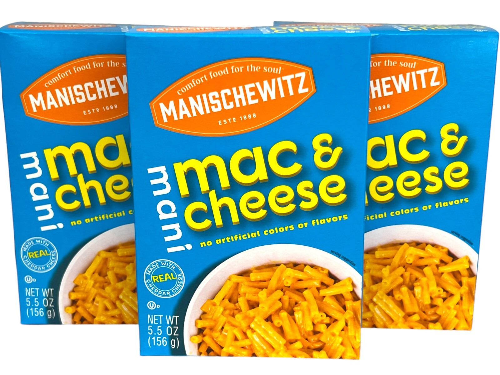 Manischewitz Kosher Macaroni & Cheese Dinner 5.5 oz (3 Pack ...